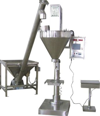 Semi Automatic Protein / Auger Powder Filling Machine 200-2000 BPH supplier