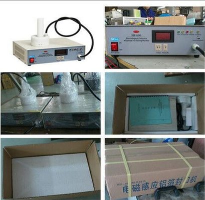 Minitype automatic electromagnetic induction aluminum foil sealing machine supplier