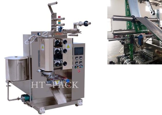 Pesticide / Soy Sauce Automatic Liquid Packing Machine 20-120 Bags/min supplier