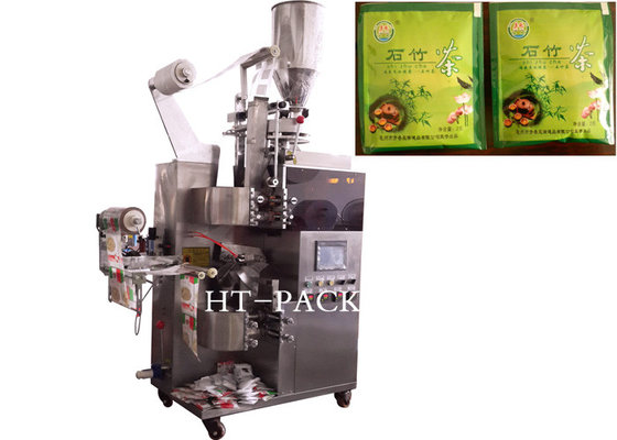 1-15g/Bag Automatic Bag Tea Packing Machine Three Side Sealed  With Tag​ supplier