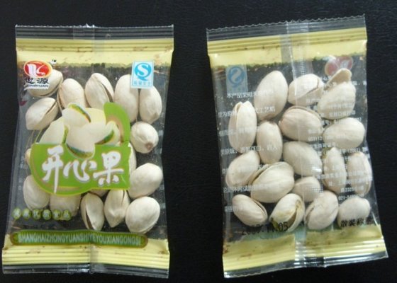 High Efficiency Cashew / Peanut Snacks Packing Machine With Z Type Feeder supplier