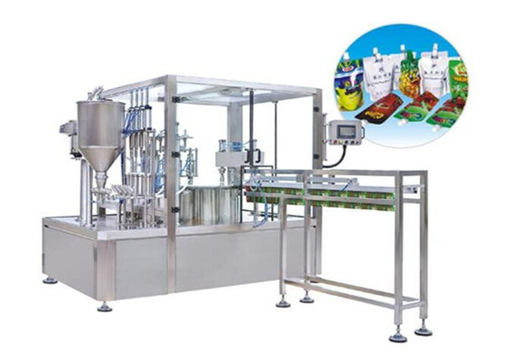 Fully Automatic Stand Up Pouch Zip Bag Liquid Packing Machine HT-ZGY1000 supplier