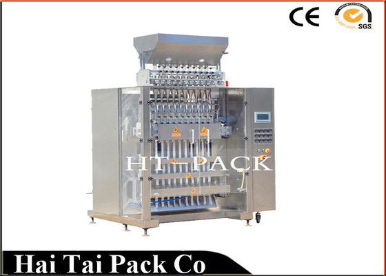 High Speed Granule Packing Machine / Multi Lanes Stick Sugar Granule Packaging Machinery supplier