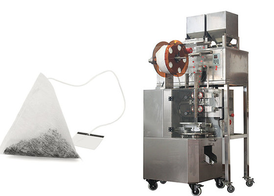 Inner / Outer Bag Tea Packaging Machine , Tea Powder Packing Machine CE ISO supplier