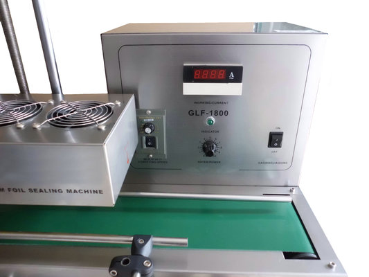 Tabletop Foil Lid Sealing Machine / Electric Form Fill And Seal Machine For Bottles supplier