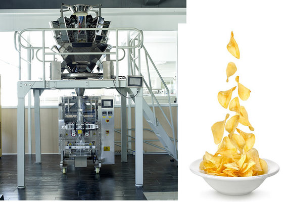 Chips /  Snacks / PE Sachet Packing Machine With Back Sealing , CE ISO ROHS supplier
