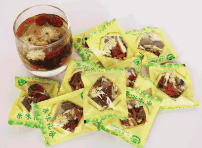 Auto Granule Packing Machine , Health Tea Vertical Packaging Machine High Weigh Accuracy supplier