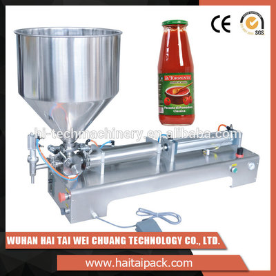 Vegetable Oil Bottle Semi-Automatic Filling Machine Electric Driven Type supplier