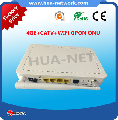 HZW-G804-TW ONT 4GE CATV WIFI GPON ONU for wholesale with fast shipment