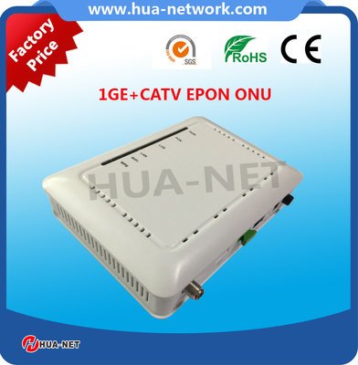 High quality HZW-E801-T ONU EPON 1GE+CATV EPON ONUwith fast shipment