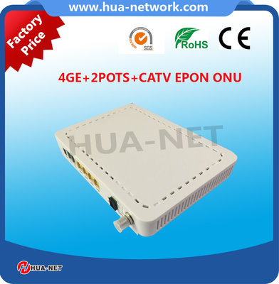 HZW-E804-FT ONU 4GE 2POTS CATV EPON ONU wholesale from Chinese factory