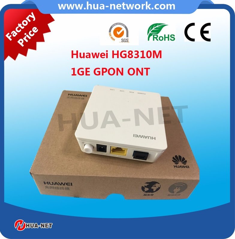 HUWEI HG8310M 1GE GPON interface, SC singlemode/single-fiber, Downstream rate 2.5Gbps, Upstream rate 1.25Gbps