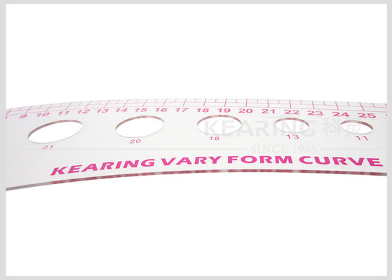 Flexible curve ruler  Comma Shaped with Sandwich Line Scales 32 cm 6132