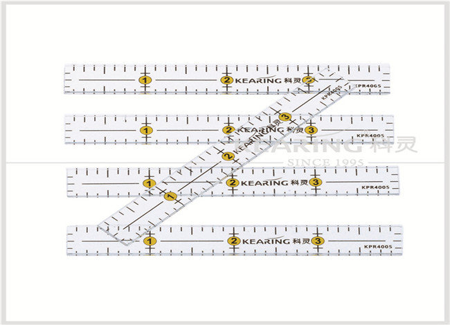 Kearing 3.0mm thickness patchwork rulers templates for sewing KPR4005