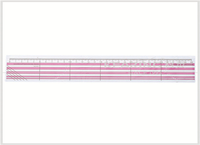 30cm Kearing Patchwork Quilting Rulers with Sandwich line Metric Scale