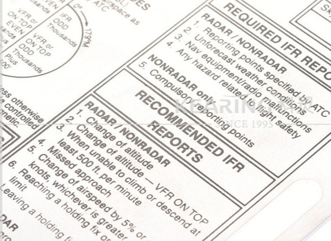 IFR Metal Clipboard Aviation Supplies for Pilot Flight Training