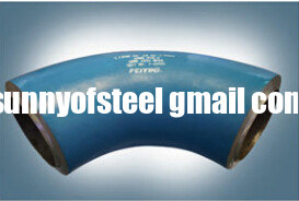 carbon A860 and stainless 316L composite Elbow tee fittings