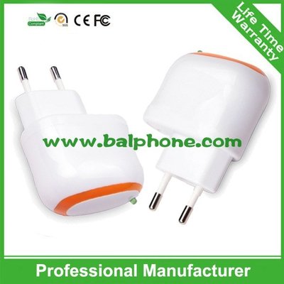 Cheapest Price Travel Adapter 2 Amp USB Wall Charger with Cable
