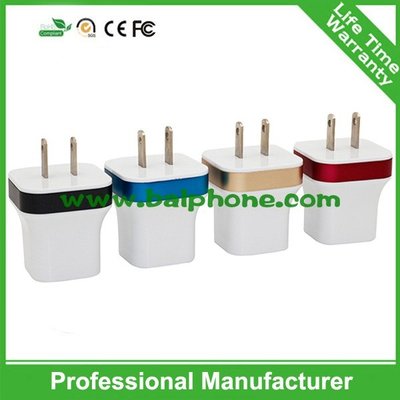 US Plug 2 usb wall usb charger 5V2.1A