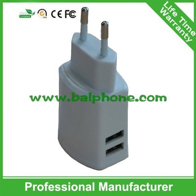 5V 3.4A Patent new universal Double usb wall charger