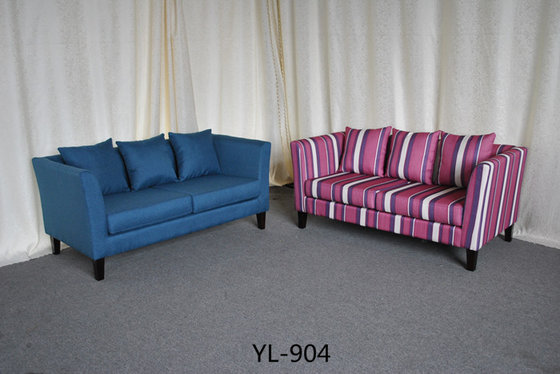 Modern upholstered leather restaurant booth sofa (YL-66)