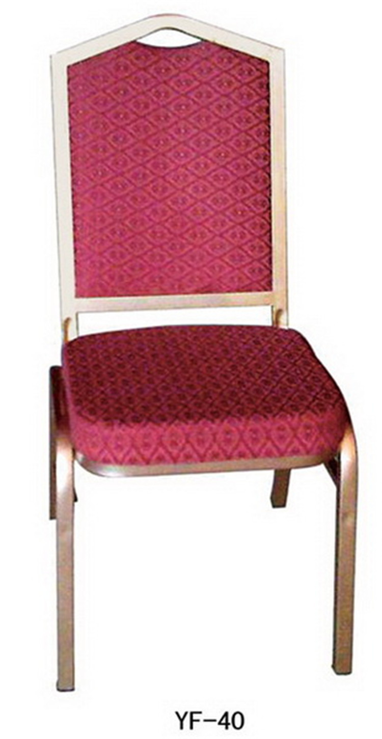 Hot sale Good quality dinner chair can stacking hotel furniture (YF-40)