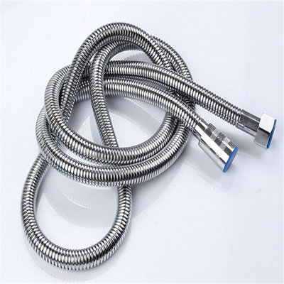Retractable Flexible Shower Hose 1.5m Double Buckle DPE Material