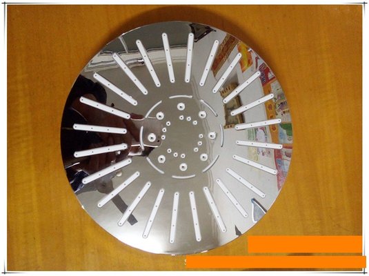 Water Saving Overhead Shower Head , Fixed Round Ceiling Mounted Shower Head
