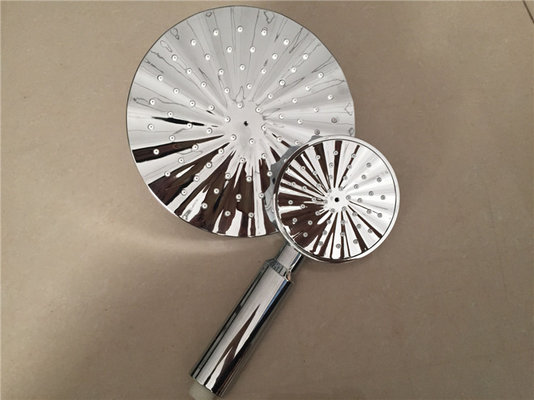 ABS High Efficiency Rain Shower Head With Handheld Sprayer Free Sample