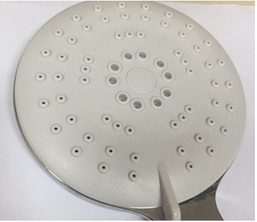 Round Water Purifying Shower Head Set To Increase Pressure For Hotel / Home