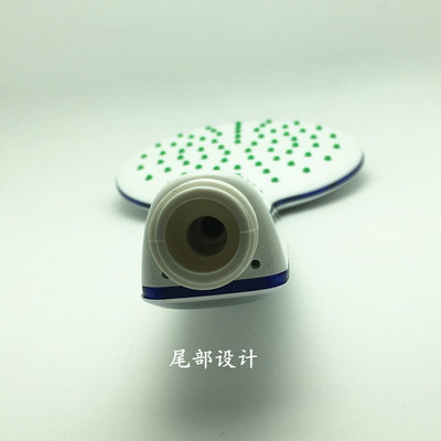 Slim Rainfull Handheld Shower Head Single Function ABS Material LOGO Printing