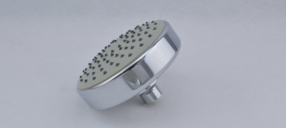Water Purifying Overhead Shower Head With Filter Round Shape For Bathroom