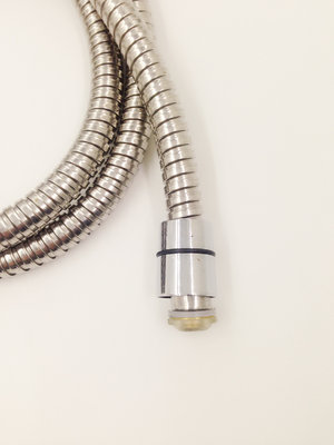 Wide Bore Shower Hose Stainless Steel , Shower Spray Hose With Conical End