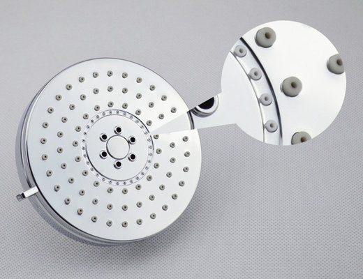 Waterfall Ceiling Round Rain Shower Head Adjustable Water Three Function