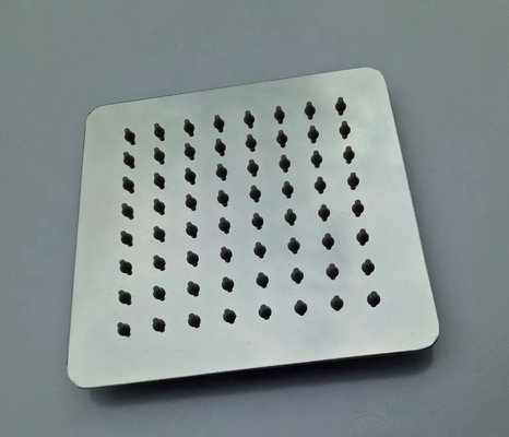 Stainless Steel Overhead Shower Head , Flush Mount Rain Shower Head
