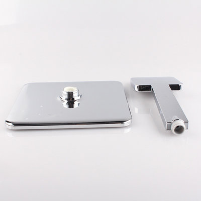 Rectangular Rain Shower Head Sets , Save Water Shower Head For Massage