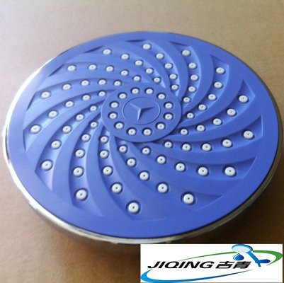 Colorful Rainfall Bathroom Overhead Shower Head From Ceiling Water Saving