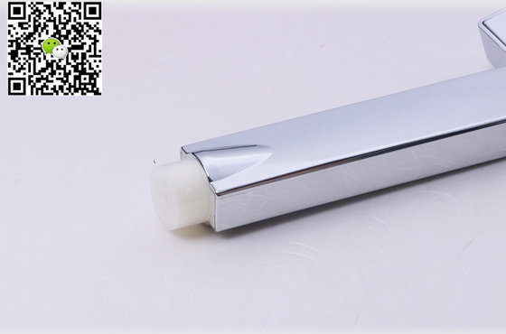 Large Rectangular Rain Shower Head Ceiling Mount Aluminium Alloy Material
