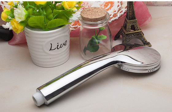 High Volume Water Conserving Shower Head Hand Held With Stainless Steel Panel
