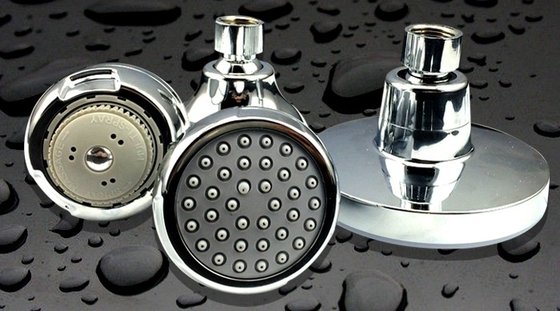 Modern Shower Head With Temperature Sensor , High Pressure Rain Shower Head