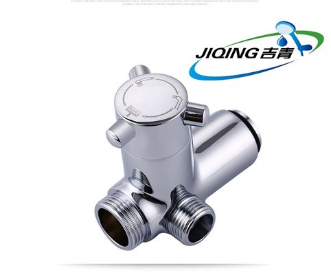 Sanitary Stainless Steel Shower Head Valve Diverter , Hand Held Shower Diverter Valve