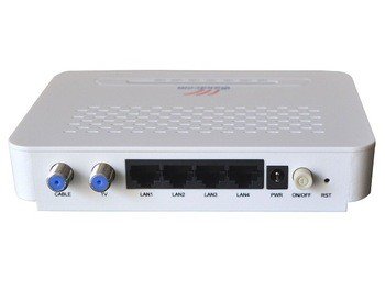 HomePlug AV solution EOC Slave Unit with 4 * 10/100M Ethernet 7.5MHz-30MHz