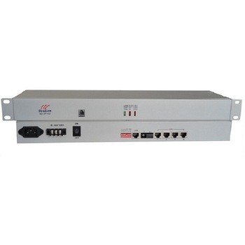 4 E1 Fiber Multiplexer 1+1 fiber protection dual fiber or WDM up to 120Km