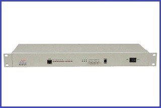 4 E1 fiber optical multiplexer with 4 E1 + 1 x 10/100M ethernet