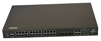 manageable 24 ports POE Ethernet Switch with 24 * FE + 2 * GE + 2 * GE SFP