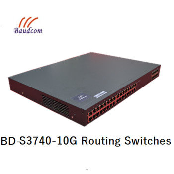 Layer-3 10G Routing Ethernet Switch with 24 GE + 8 GE TX + 8 * 10G SFP port