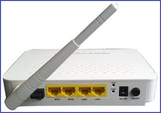 SFU Type EPON ONU with 2 FE ports  + 2 GE ports +  Wi-Fi for FTTH FTTO