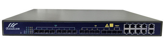 8 Ports GPON OLT with 8 GE Copper uplink + 8 GE SFP uplink (6*GE +2*10G)
