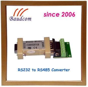 without power supply data conversion RS232 to RS485 interface converter