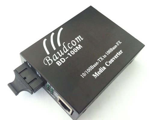 built-in power supply dual fiber 10/100M Ethernet Fiber Media Converter
